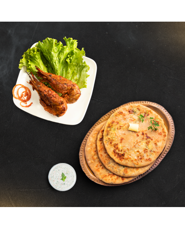 Kebabian :: Prawn Tandoori Kebab Set